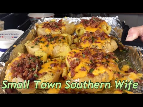 Smashed Broken Potatoes -Southern Cooking MeMaw’s Kitchen-My Way Lazy ...