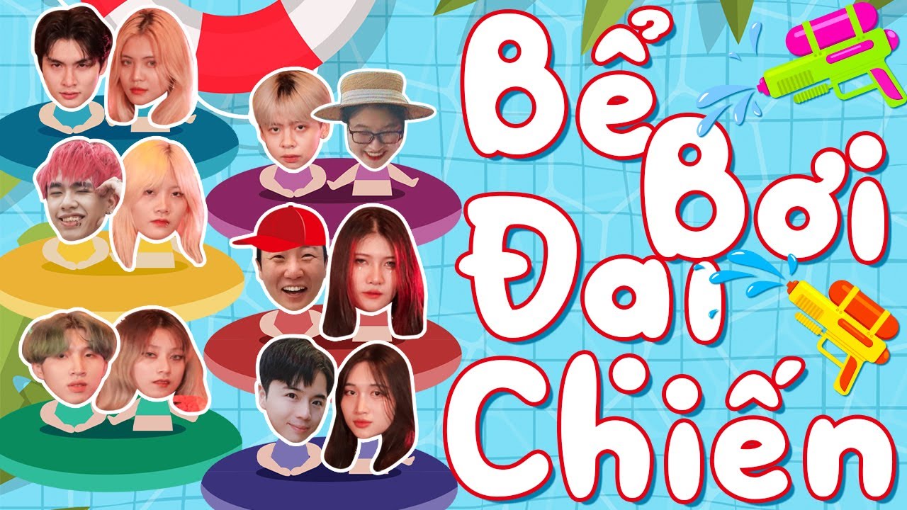 Trai Xinh Gái Đẹp Double Eight CREW Phá Đảo Game Bể Bơi - Trùm Cuối Gây ...