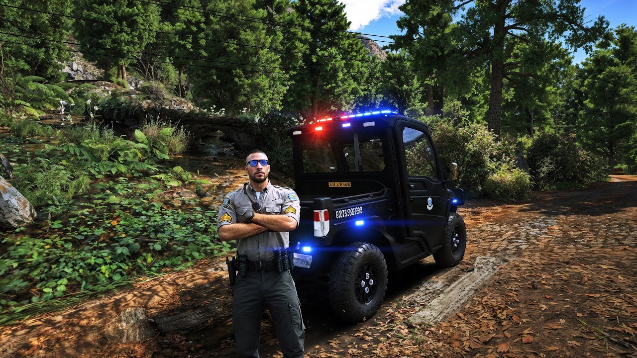 Playing GTA 5 As A Park Ranger Police Officer | The Most Ultra ...