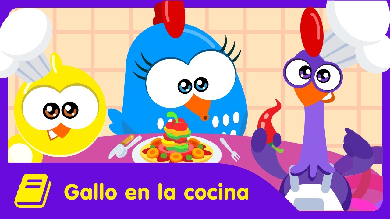 Gallina Pintadita Mini - Historieta - Gallo en la Cocina - YouTube