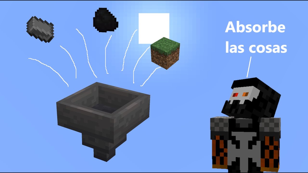 Como hacer una tolva en minecraft 1.19 - YouTube
