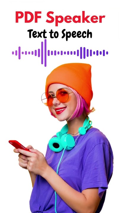 pdf text to speech best app! - YouTube