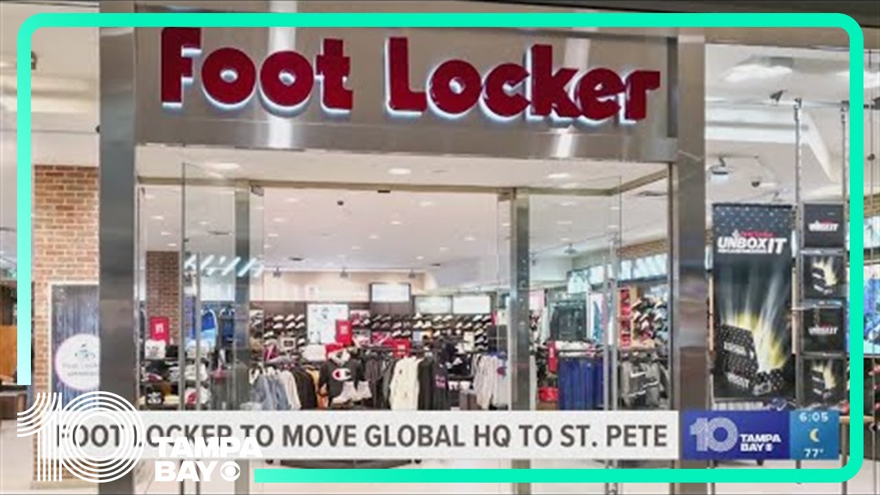 Foot Locker is moving its global headquarters to St. Pete - YouTube