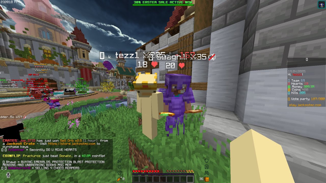 Jackpotmc Live 10m per base - YouTube