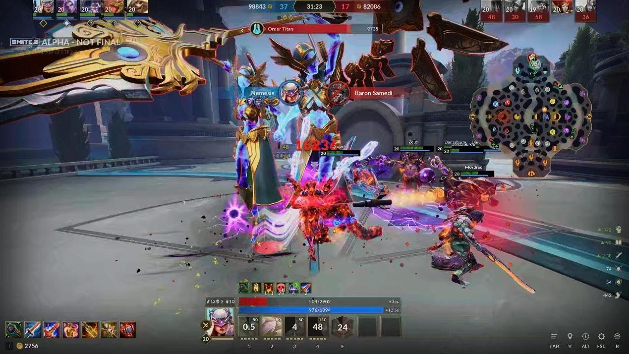 SMITE 2- Nemesis Build from hell - YouTube