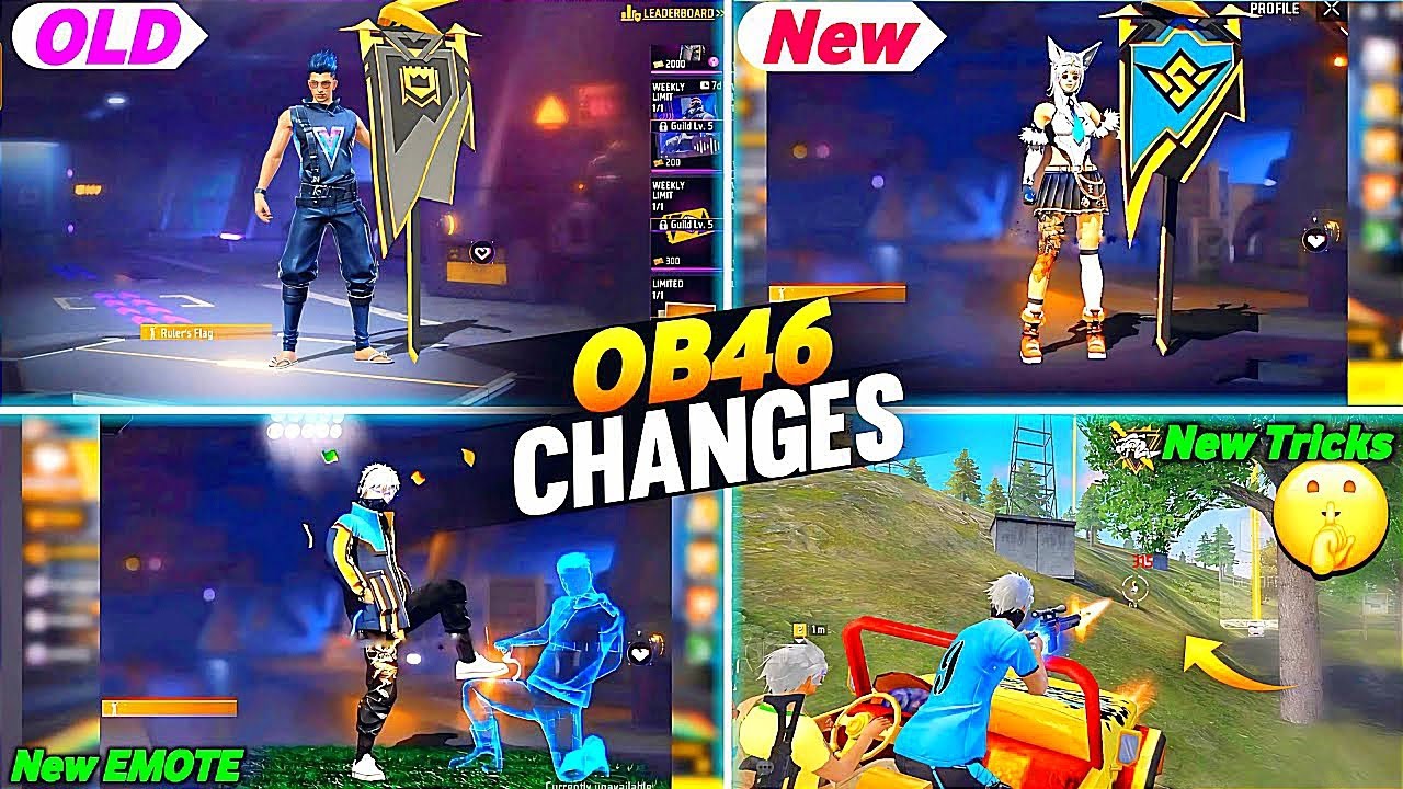 OB46 UPDATE CHANGES | FREE FIRE NEW EVENT | UPCOMING EVENT FREE FIRE ...