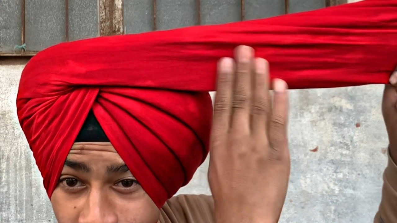 how to tie patiala shahi turban, ਪਟਿਆਲਾ ਸ਼ਾਹੀ ਪੱਗ, patiala shahi pagg ...