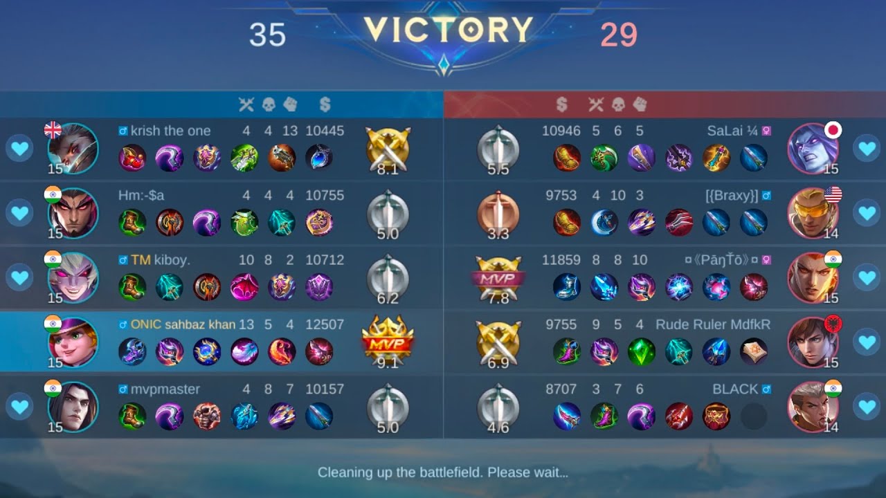 MLBB HARLEY PLAYED TRIPPLE KILL LEGENDARY MVP VICTORY #mlbb #gameplay # ...