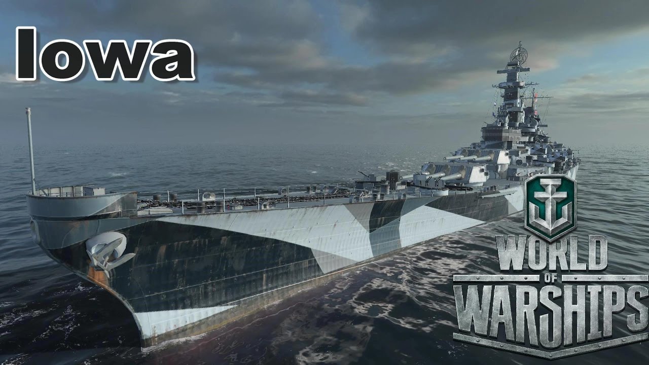 World of Warships: Iowa, Great Teamwork With A Destroyer - YouTube