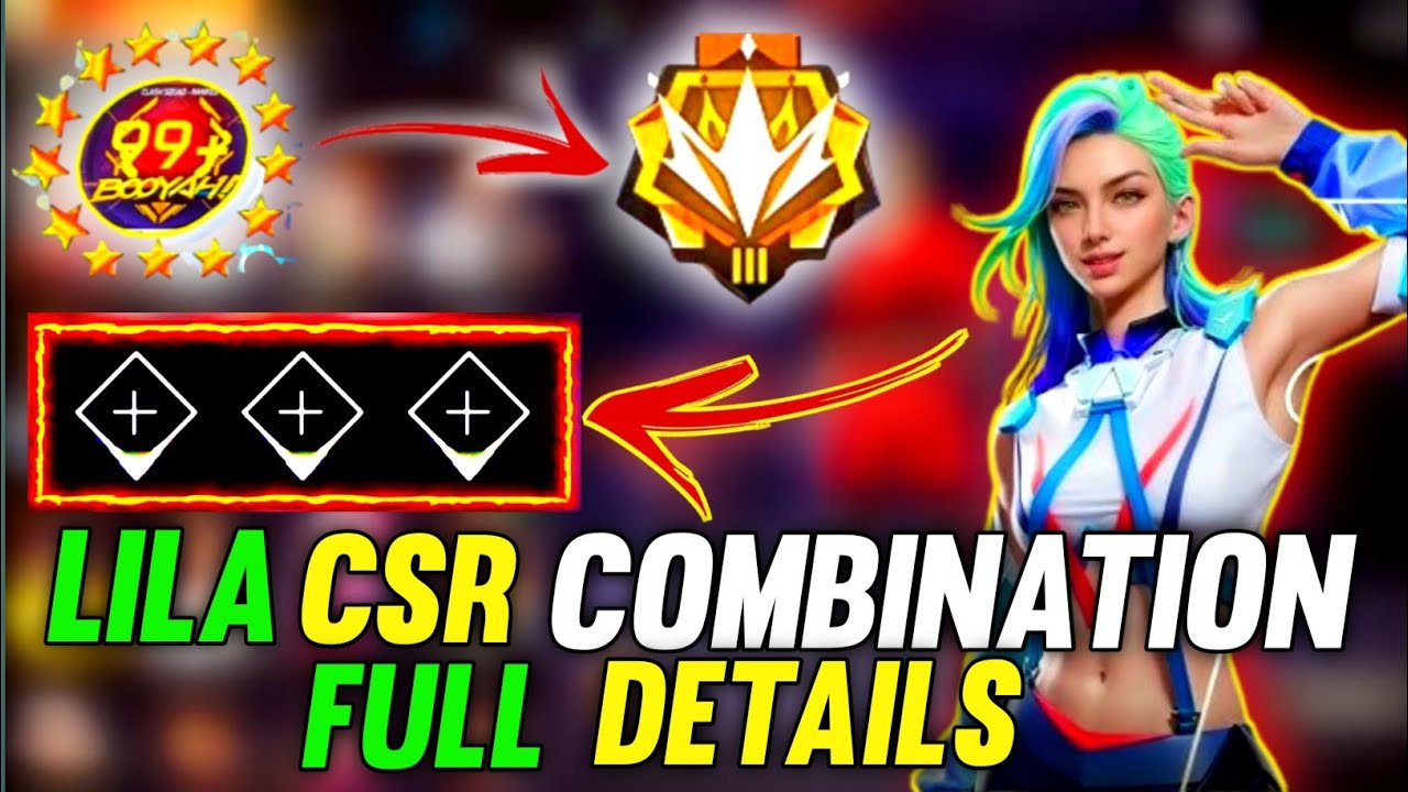 Lila character cs rank combination | Lila character combination in free ...