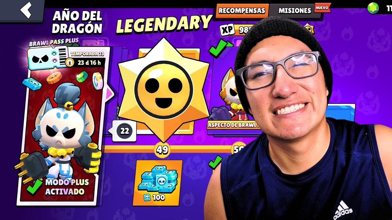 BRAWL PASS PLUS COMPLETE | QUE PASO CON EL STARR DROOP LEGENDARIO ...