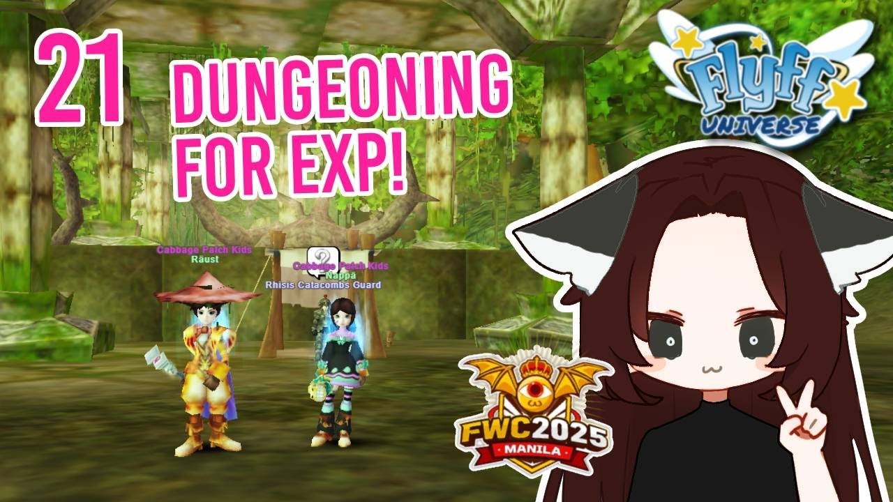 [Flyff Universe] Dungeons for Exp! Are We Even Doing This Right? - YouTube