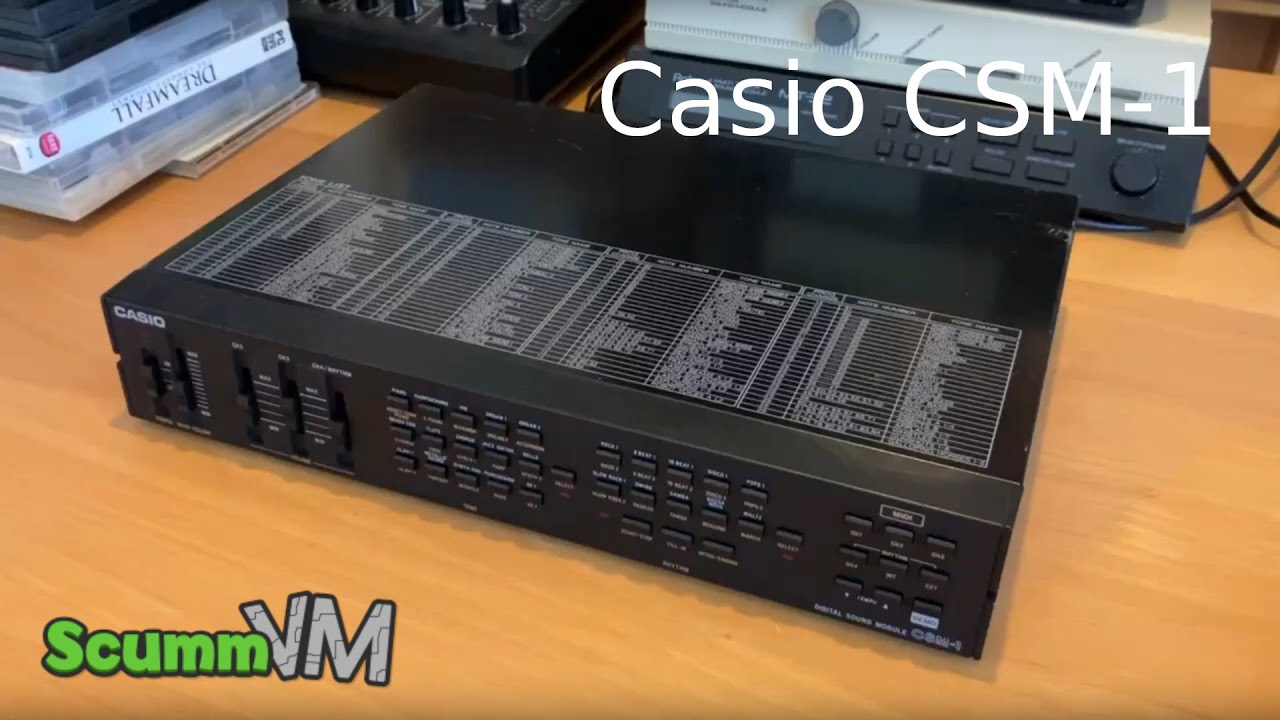 ScummVM with Casio CSM-1 - YouTube