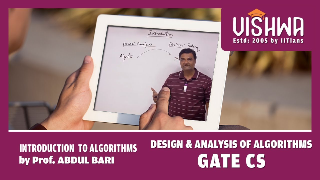 Design & Analysis of Algorithms | Introduction to Analysis | GATE 2023 ...