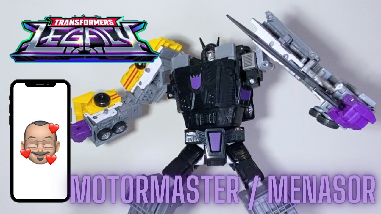 Transformers Legacy Commander Class Motormaster - YouTube