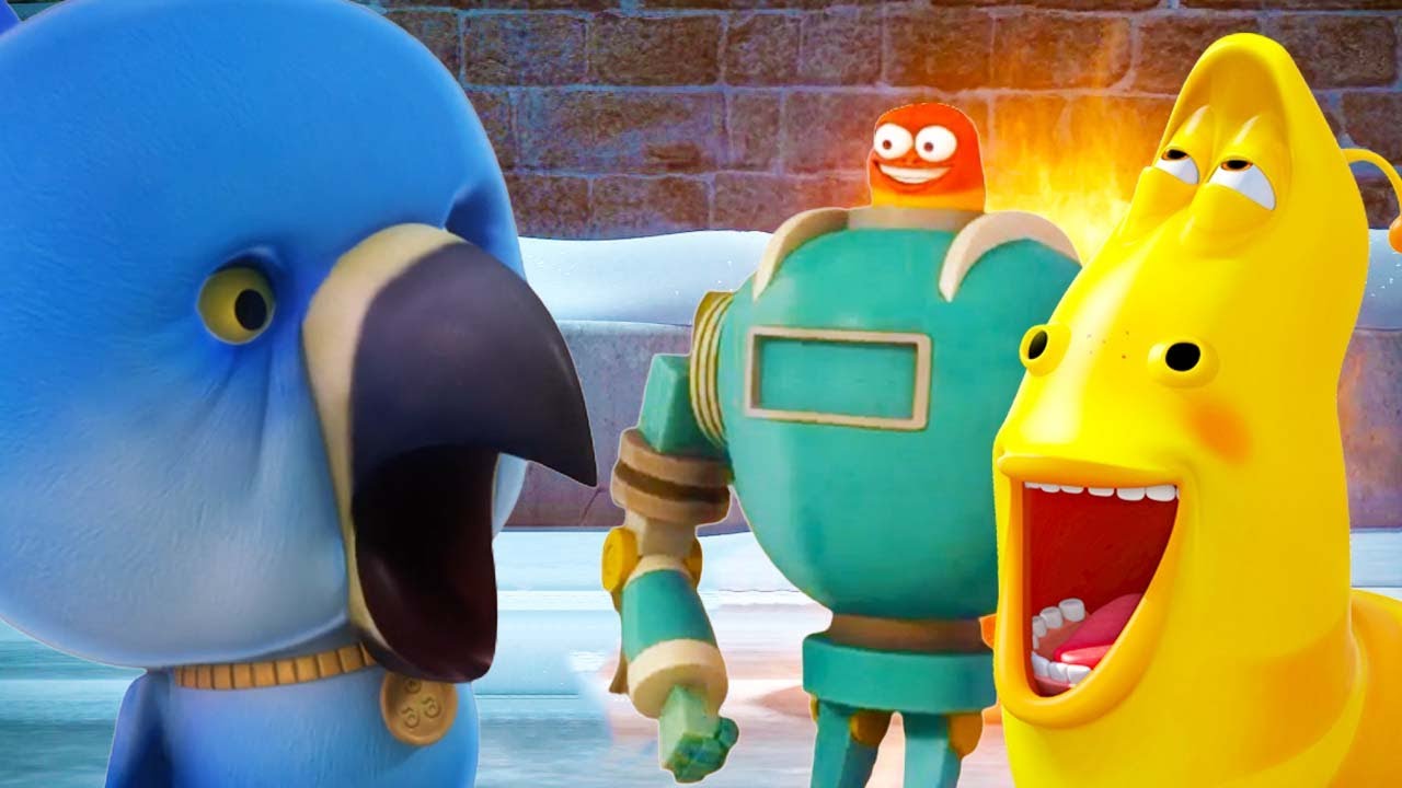 RED'S ROBOT 🤖 | LARVA | Cartoons for Kids | WildBrain Kids - YouTube