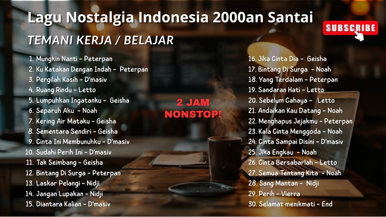 LAGU TERPOPULER 2000AN YANG MASIH ENAK DI DENGAR - YouTube
