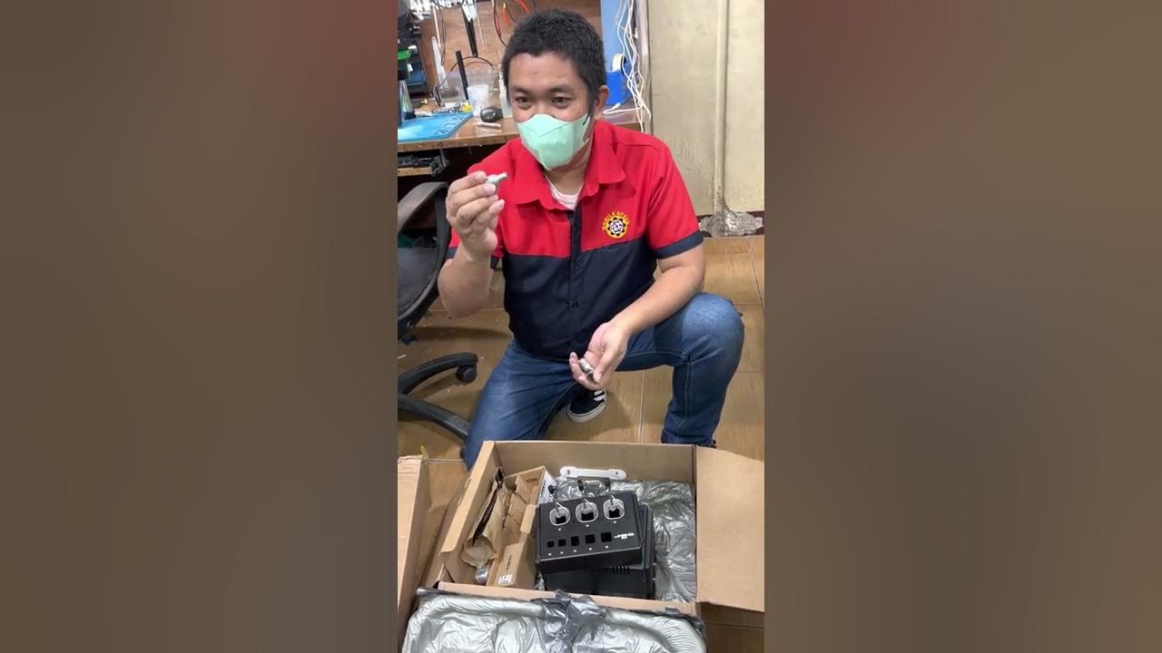 jtse-2a jbc hot air staion 700w unboxing - YouTube