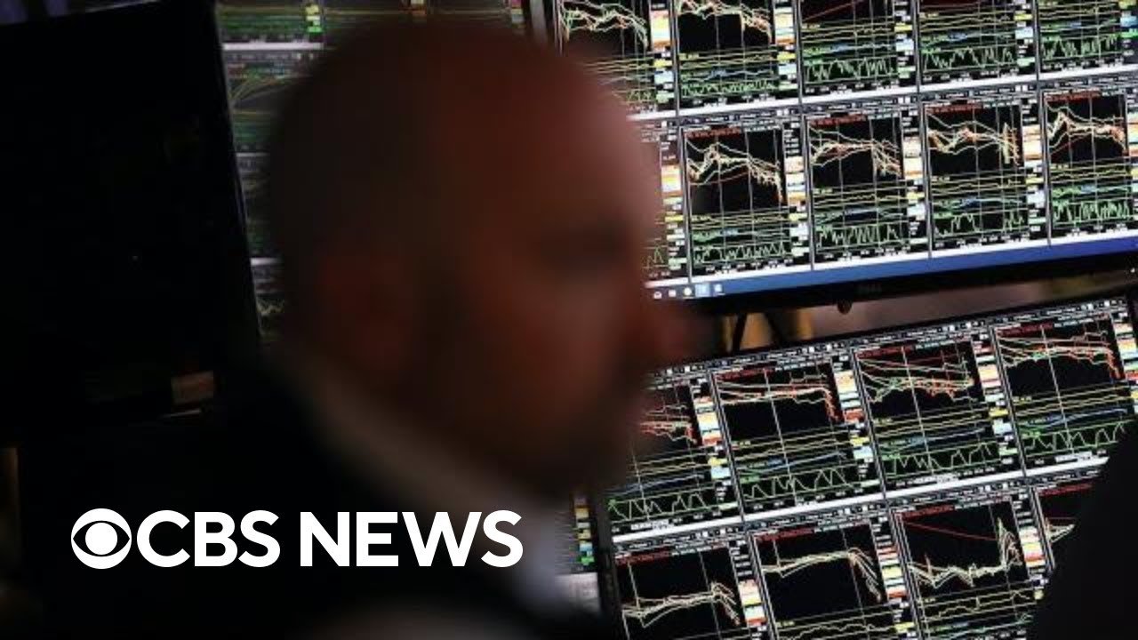 Stocks drop but starting to even out from recent losses - YouTube