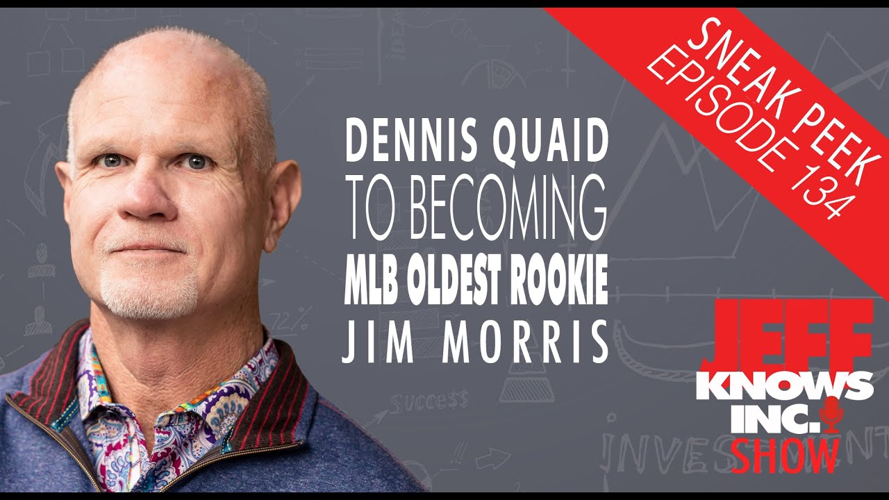 Jim Morris, Dennis Quaid to Becoming MLB Oldest Rookie - YouTube