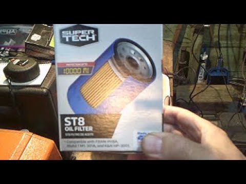 Walmart SuperTech ST8 Oil Filter Cut Open - YouTube
