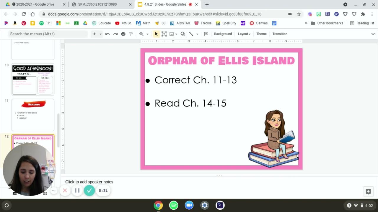 Orphan of Ellis Island Ch. 14 - 15 part 2 - YouTube