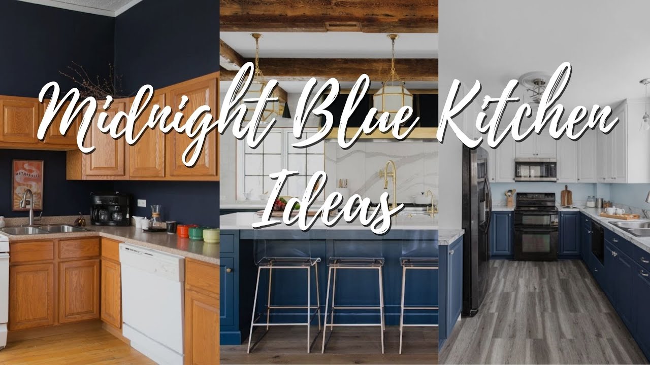 Midnight Blue Kitchen Design: Modern Design Ideas For A Sleek Cooking ...