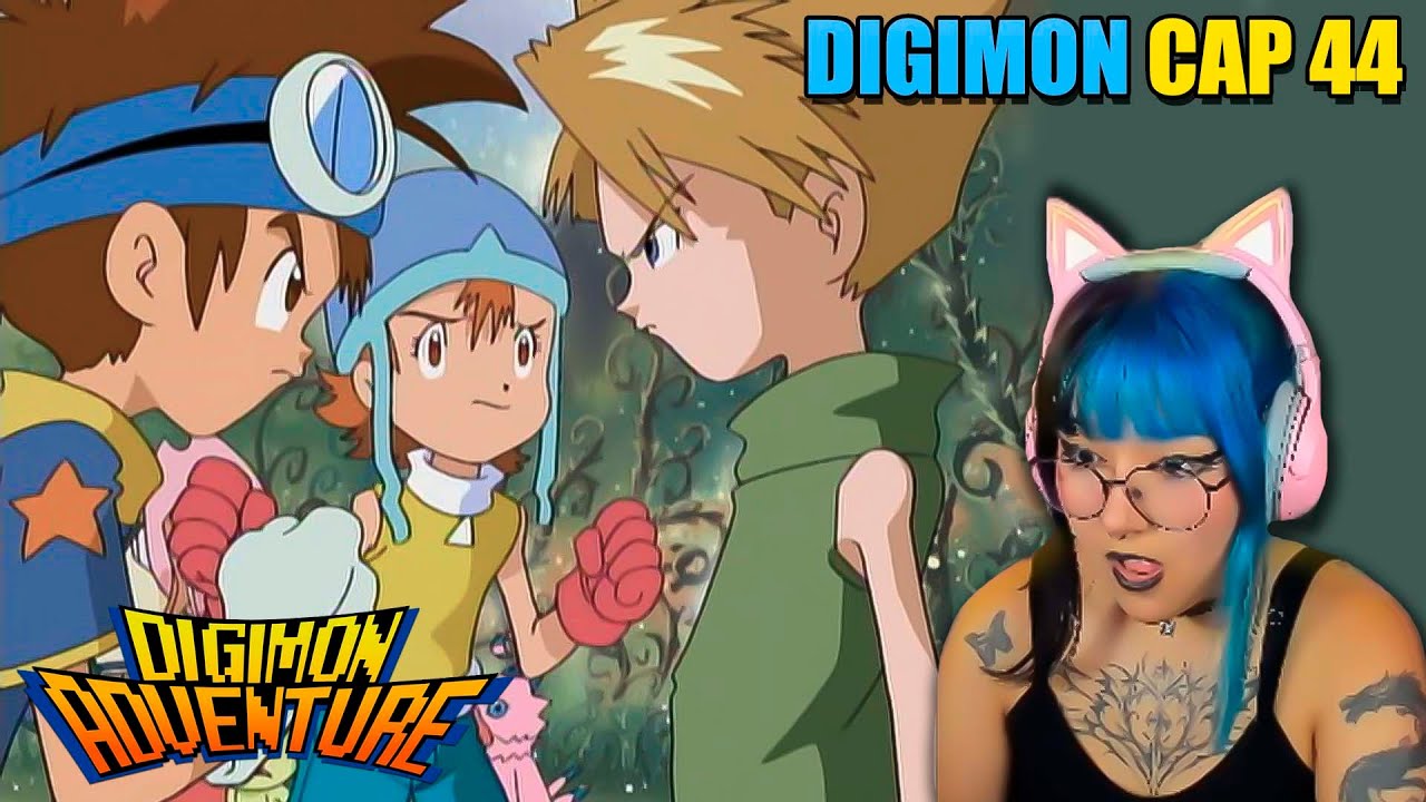 EL REY DEL BOSQUE CHERRYMON😯SAGA LOS DARK MASTERS 44 REACCION DIGIMON ...
