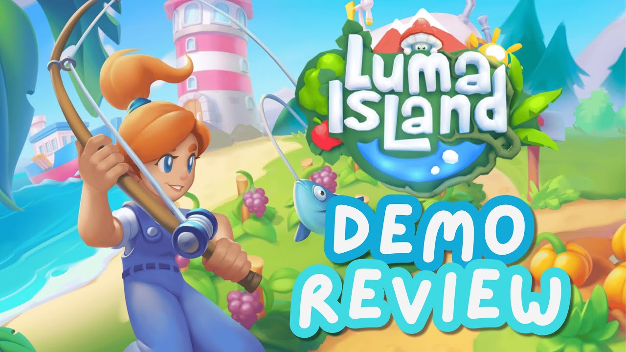 LUMA ISLAND DEMO REVIEW 🎣🏝️ // New Cosy Game // Coming Soon // Is It ...