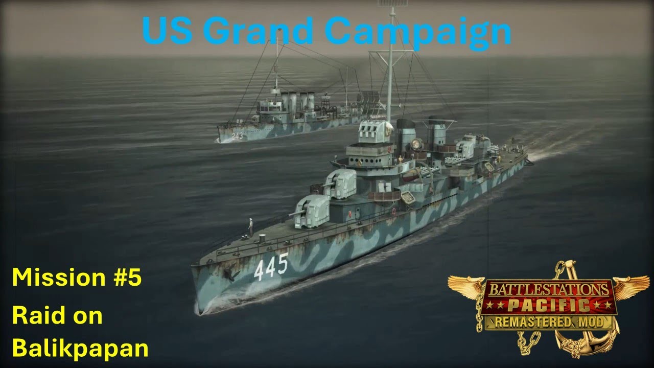 Battlestations Pacific Remastered (Overhaul): US Campaign Mission #5 ...
