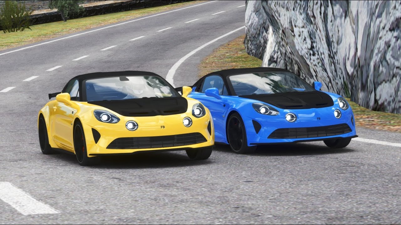 Renault Alpine A110 R (FB6) Track Day at Cote d'Azur NFS - YouTube