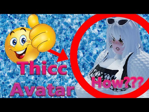 HOW TO MAKE THE (THICC) GREATEST AVATAR IN ROBLOX
