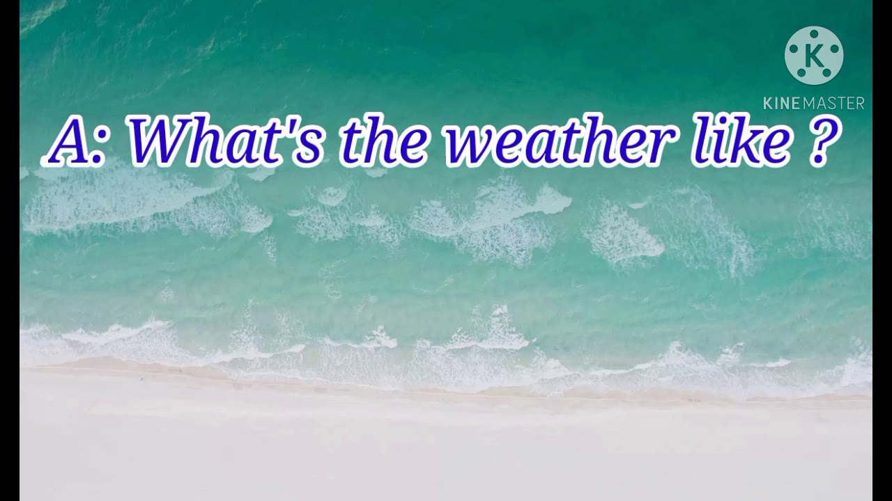 How to ask and answer about the weather - YouTube