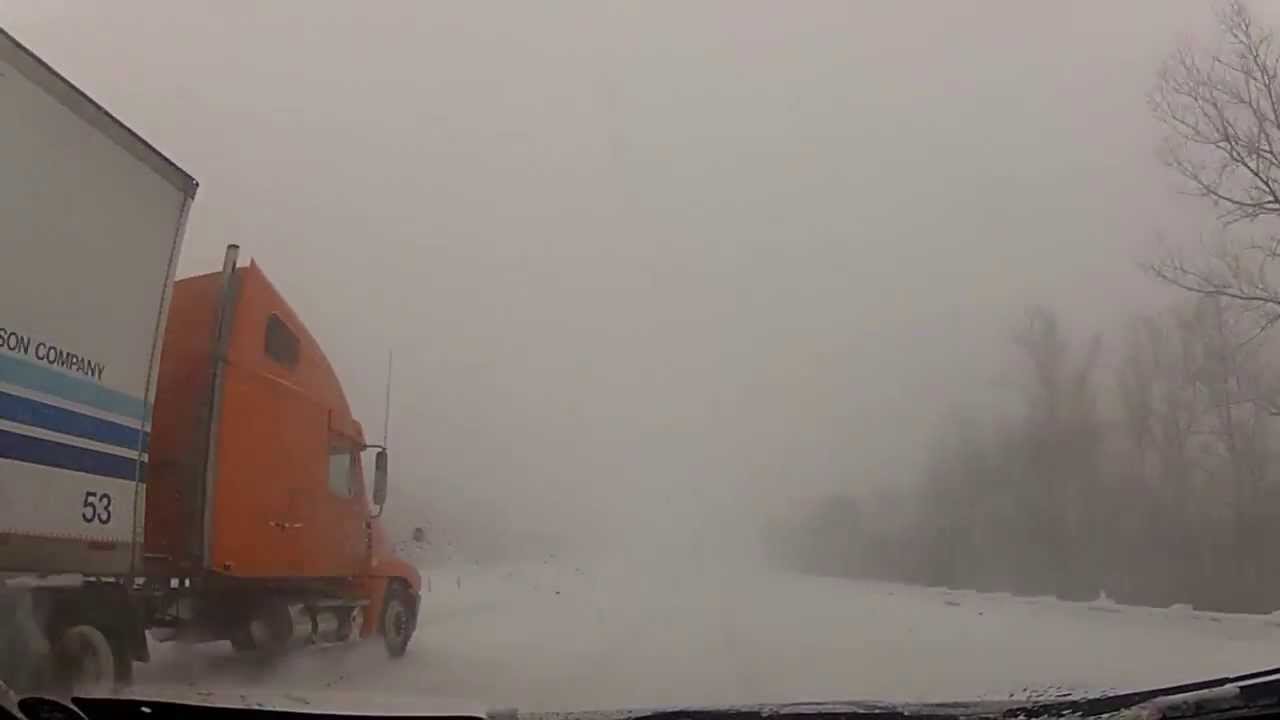 (I-55 NB) SAINT LOUIS BLIZZARD 2014 JAN (1/2) - YouTube