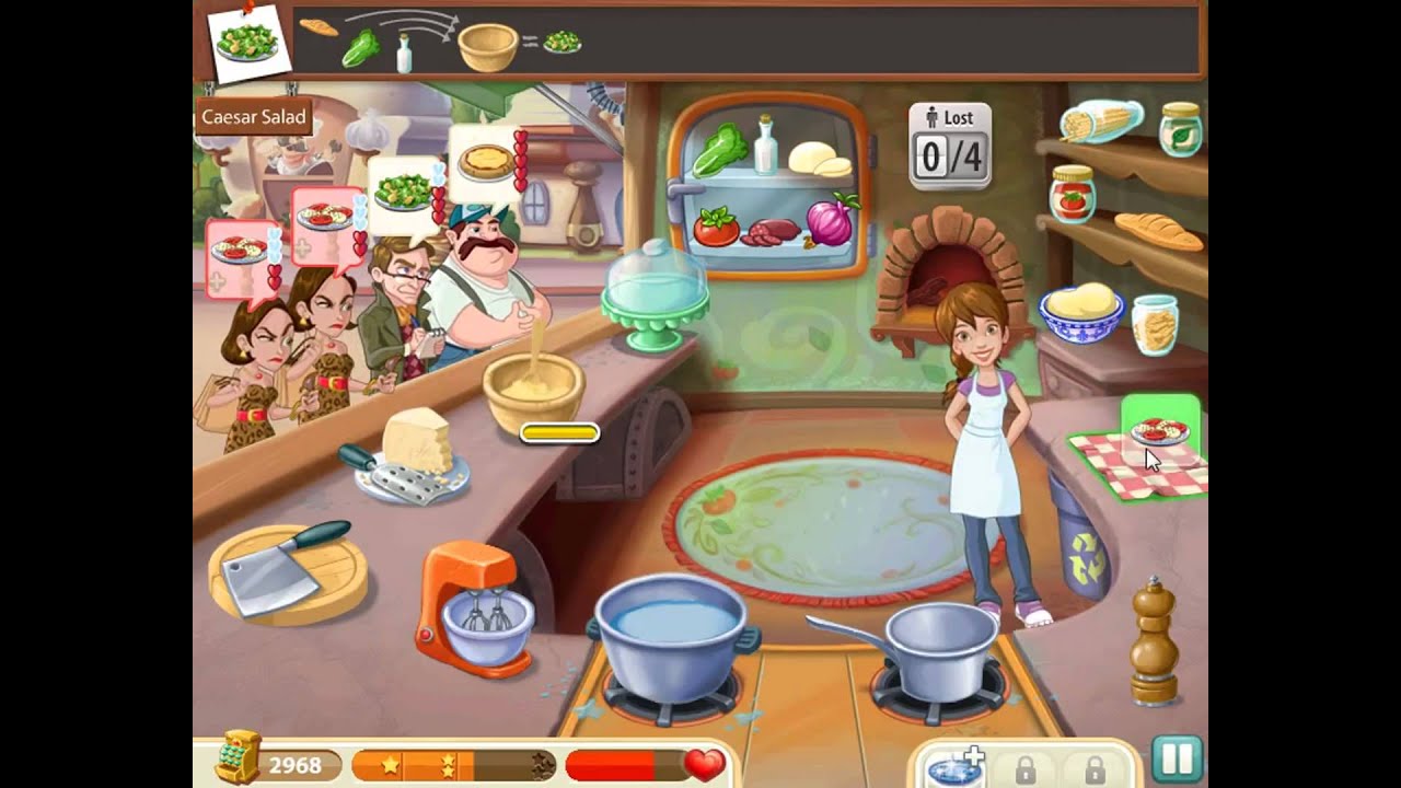 Kitchen Scramble Level 49 - YouTube