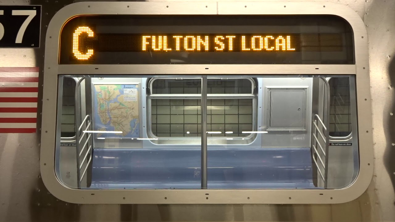 NYC Subway Special: R179 (C) Exterior Destination Sign To 168th Street ...