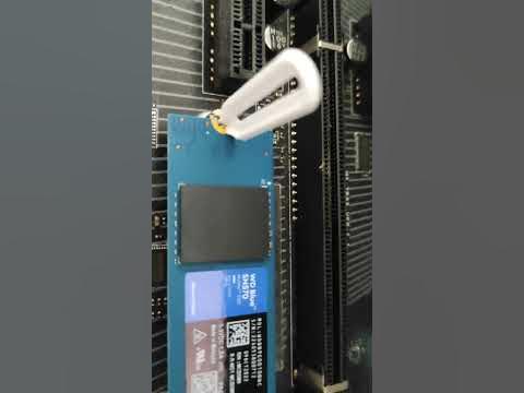 Решил проблему нехватки болтика для крепления ssd m2 - YouTube