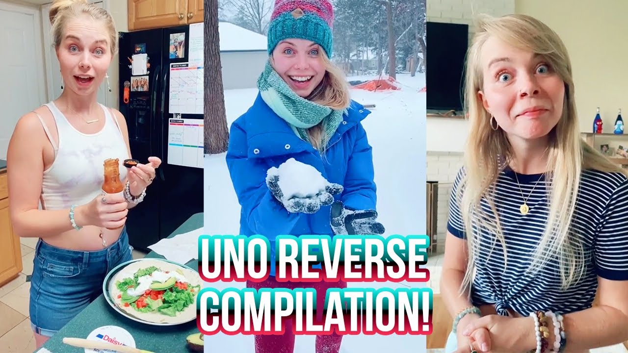UNO Reverse TikTok Pick Up Lines! Pt.02 - Hailee And Kendra - YouTube