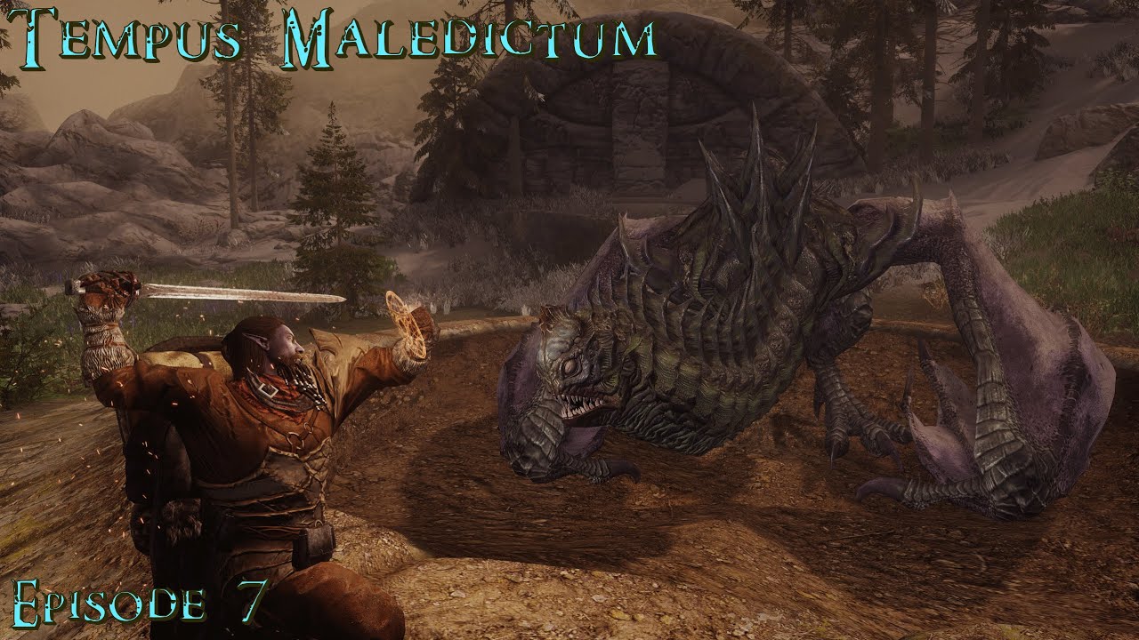 Double Dragons - Let's Play Skyrim AE: Tempus Maledictum (07) - YouTube
