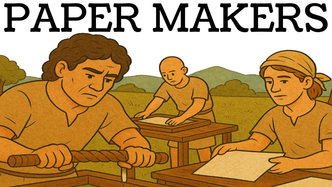 How Paper Was Made Before Machinery | Stories 4 Sleep - YouTube