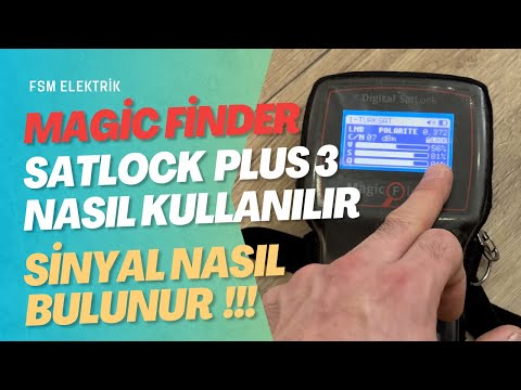 magic finder uydu bulucu kullanımı