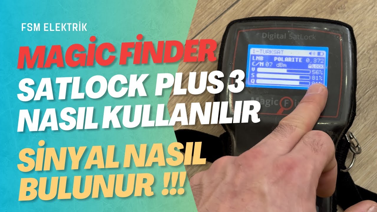 Magic Finder Uydu Bulucu Nasıl Kullanılır? 📡 Çanak Ayarı En Kolay ...