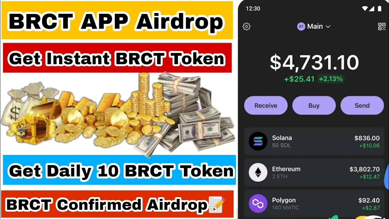 BRC APP Airdrop | Get Daily BRCT Token | BRCT Instant Airdrop | BRCT ...