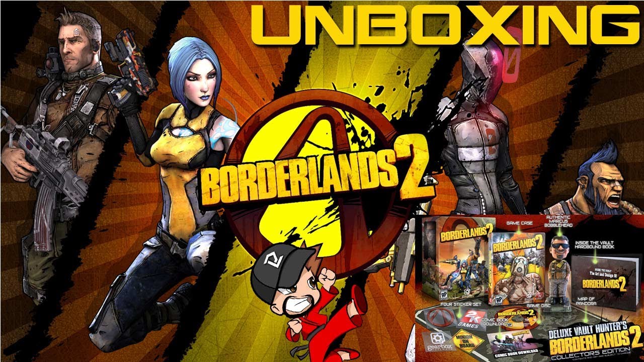 Unboxing Borderlands 2 Deluxe Vault Hunters Collectors Edition - YouTube