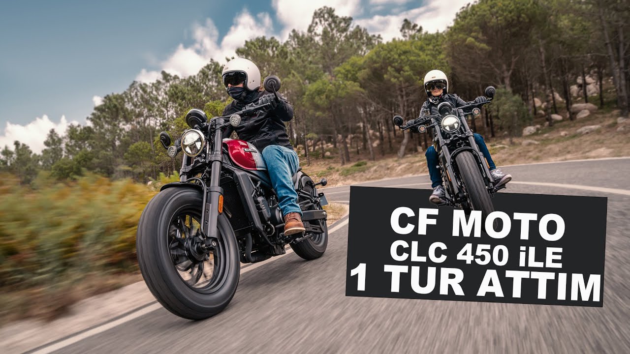 CF Moto CLC 450'yi Kaçırdım, 1 Tur Attım Geri Döndüm - YouTube