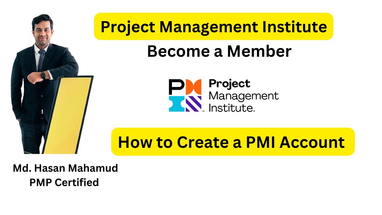 How to create an account in PMI🌱How to Application for Project ...