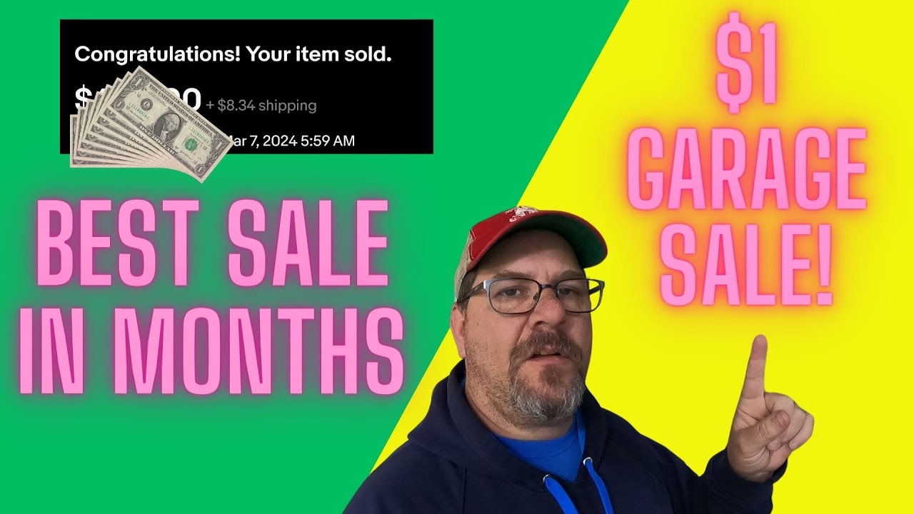 Awesome sales + This Saturday March 9 is our $1 Garage sale! - YouTube