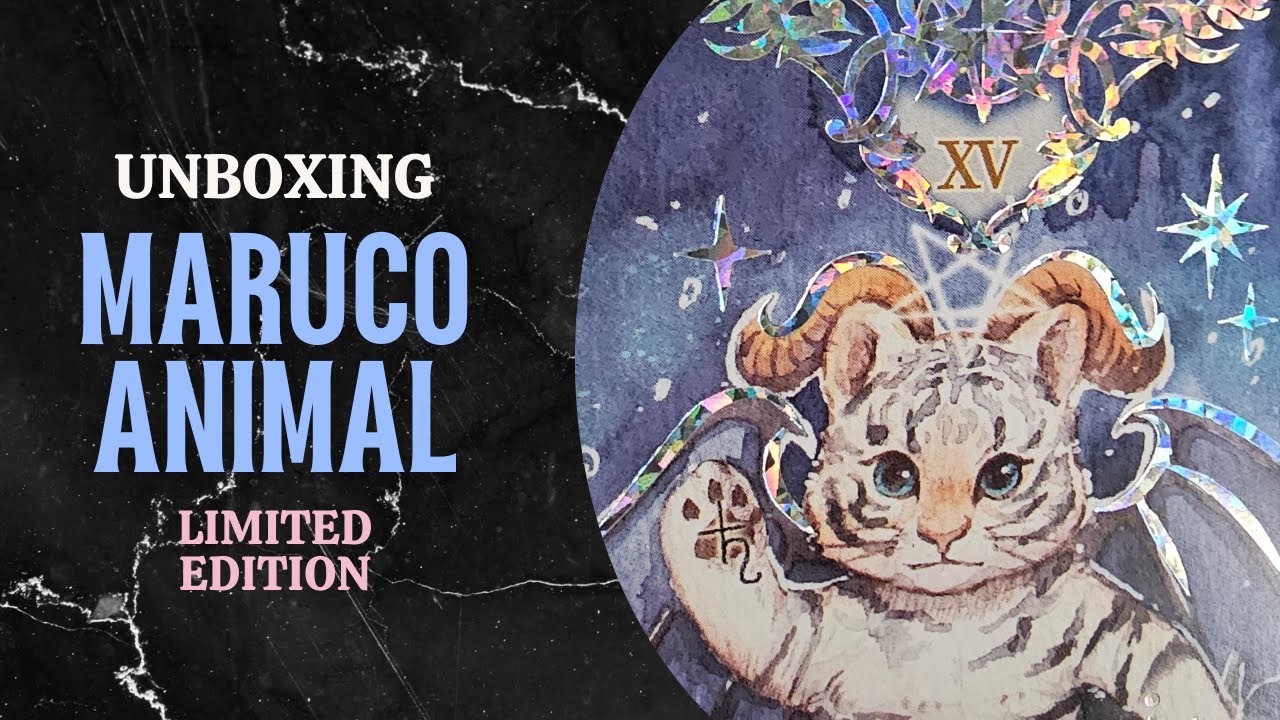 MARUCO ANIMAL TAROT - Edición Especial - YouTube