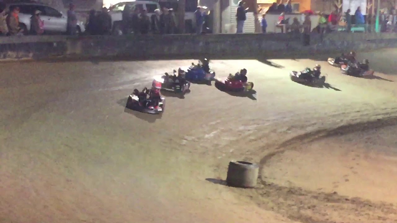 Nasty wreck! In Racing Kart Thank GOD no one was hurt. - YouTube