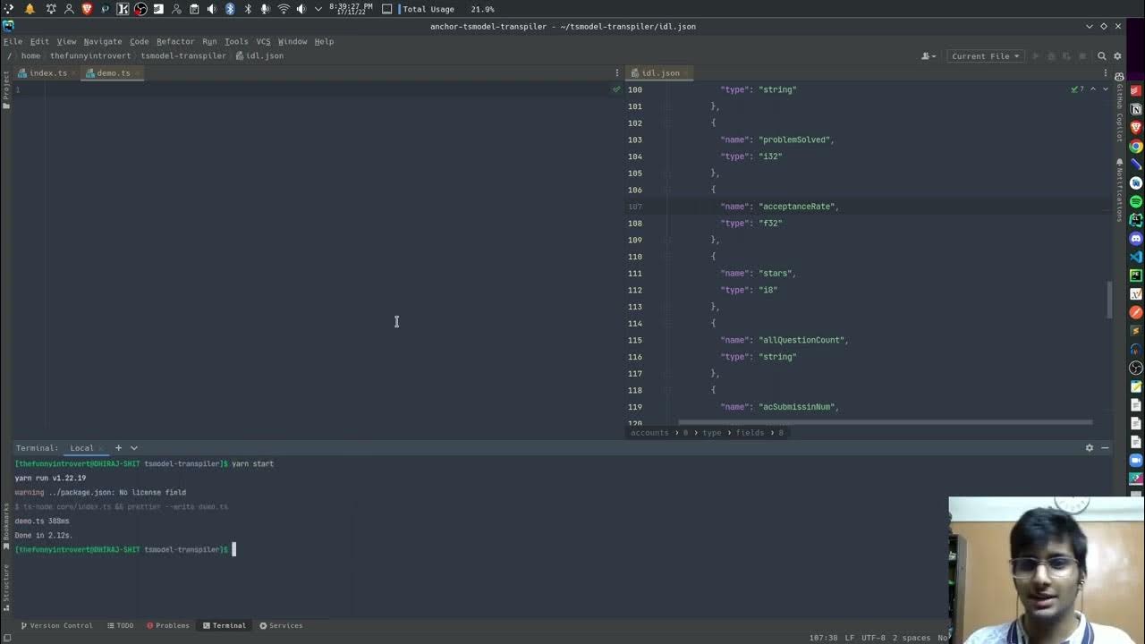 Paste your Anchor IDLs and get your Typescript interfaces 🚀🫡 | Anchor TS Transpiler - YouTube